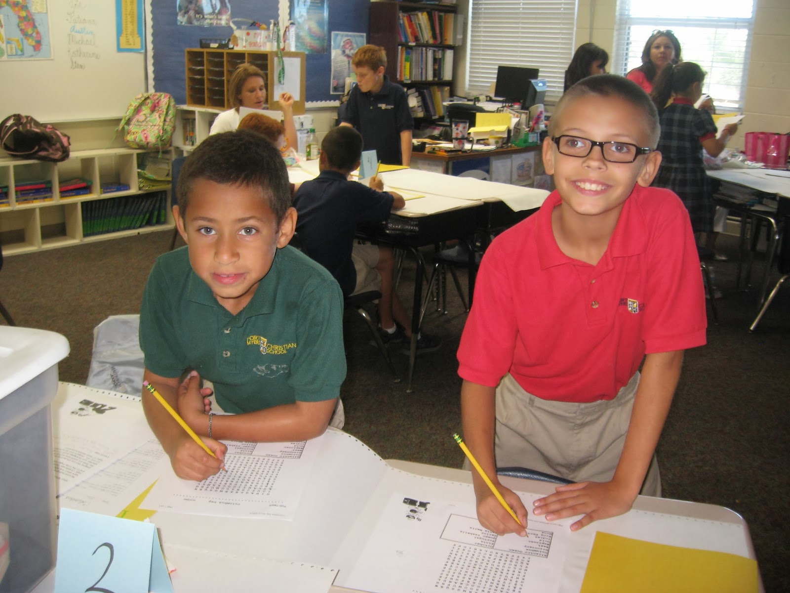 Mrs.Sanders 4th grade class: Explorers Day